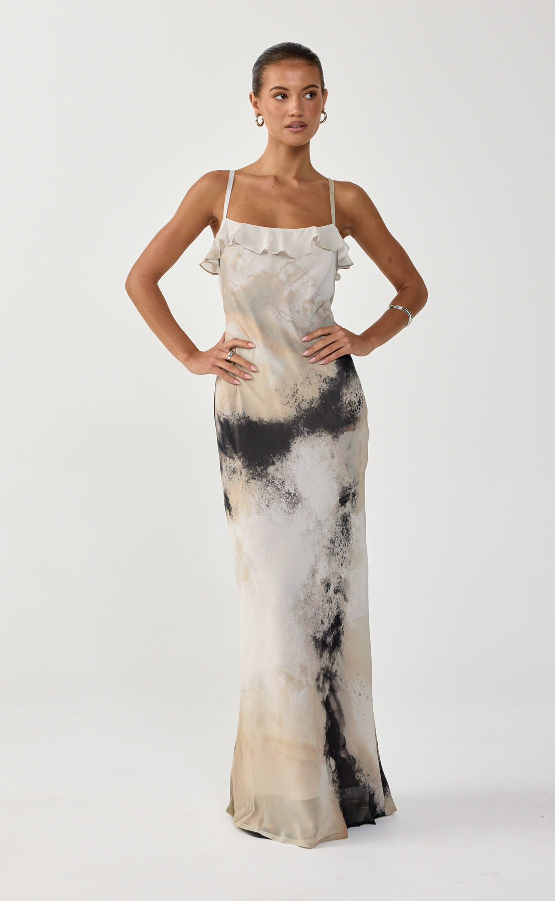 Bronte Maxi Dress (Luminous) – CHARCOAL USA
