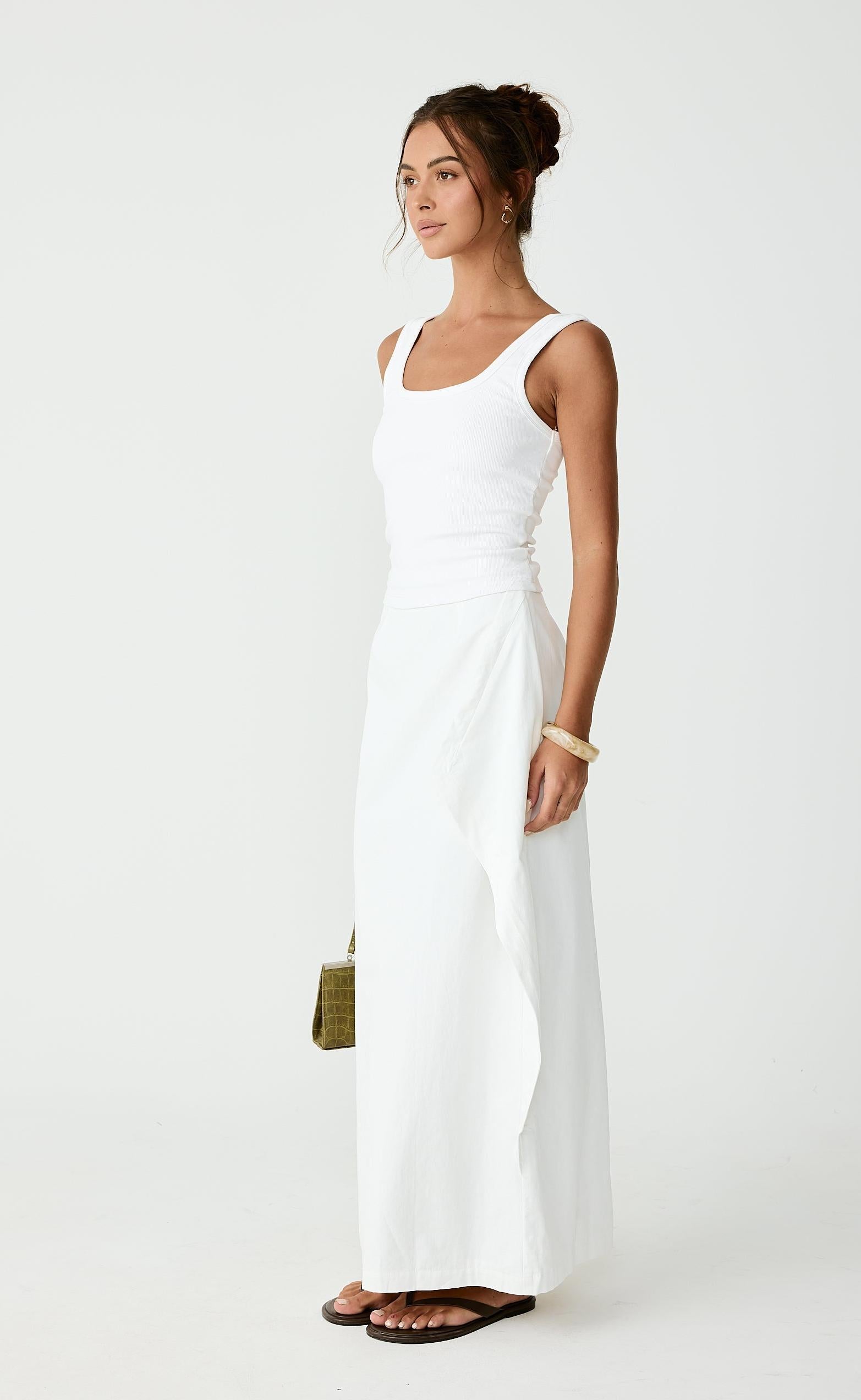 Sizzling Maxi Skirt (Off White) – CHARCOAL USA